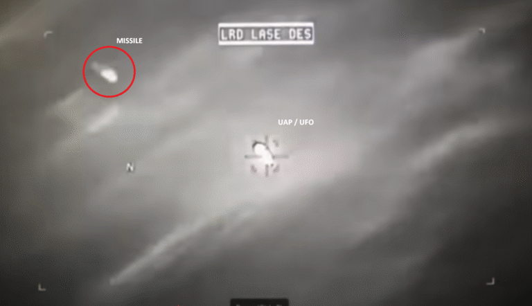 Newly Leaked Pentagon Video Shows Hellfire Missile Bouncing off UAP/UFO